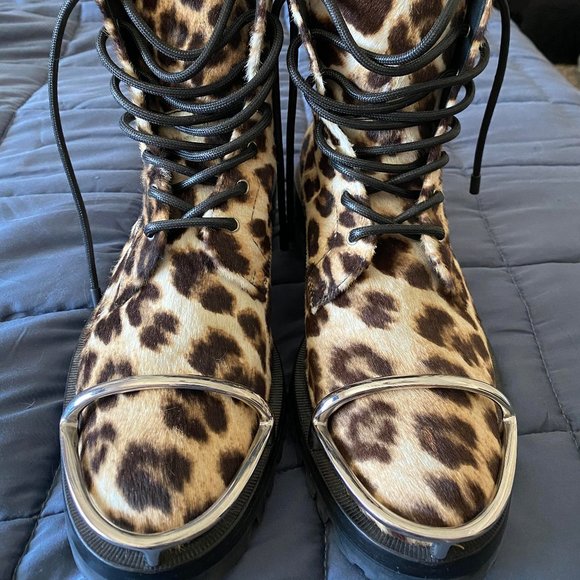 Alexander Wang Shoes Alexander Wang Lyndon Leopardprint Calf Hair